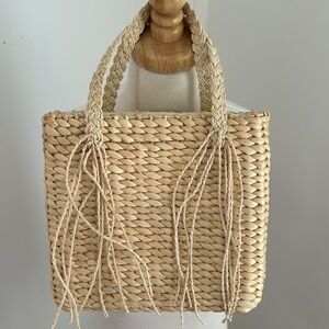 REDfish Designs | Bags | Redfish Designs Crab Themed Straw Bag Nwt ...